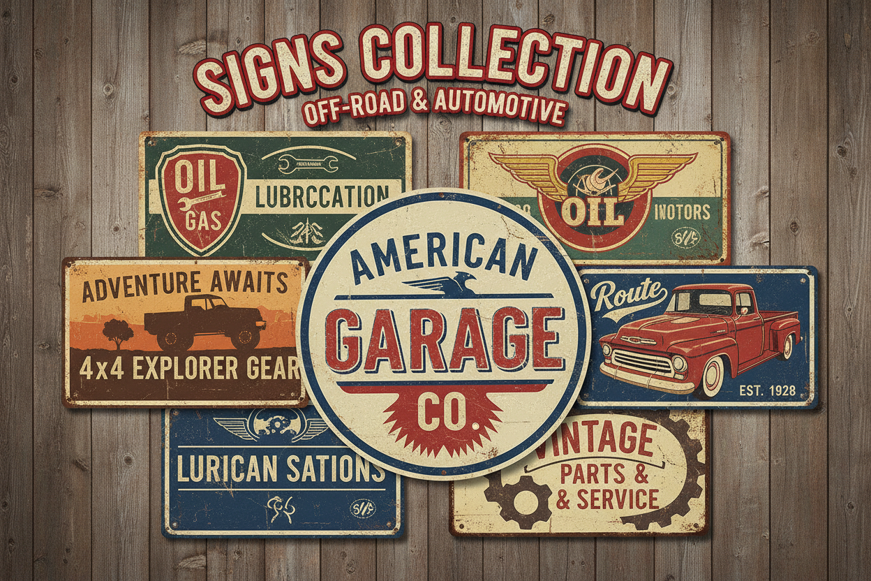 Off-Road Signs, Decor, and Wall Art – Offroad Collectibles