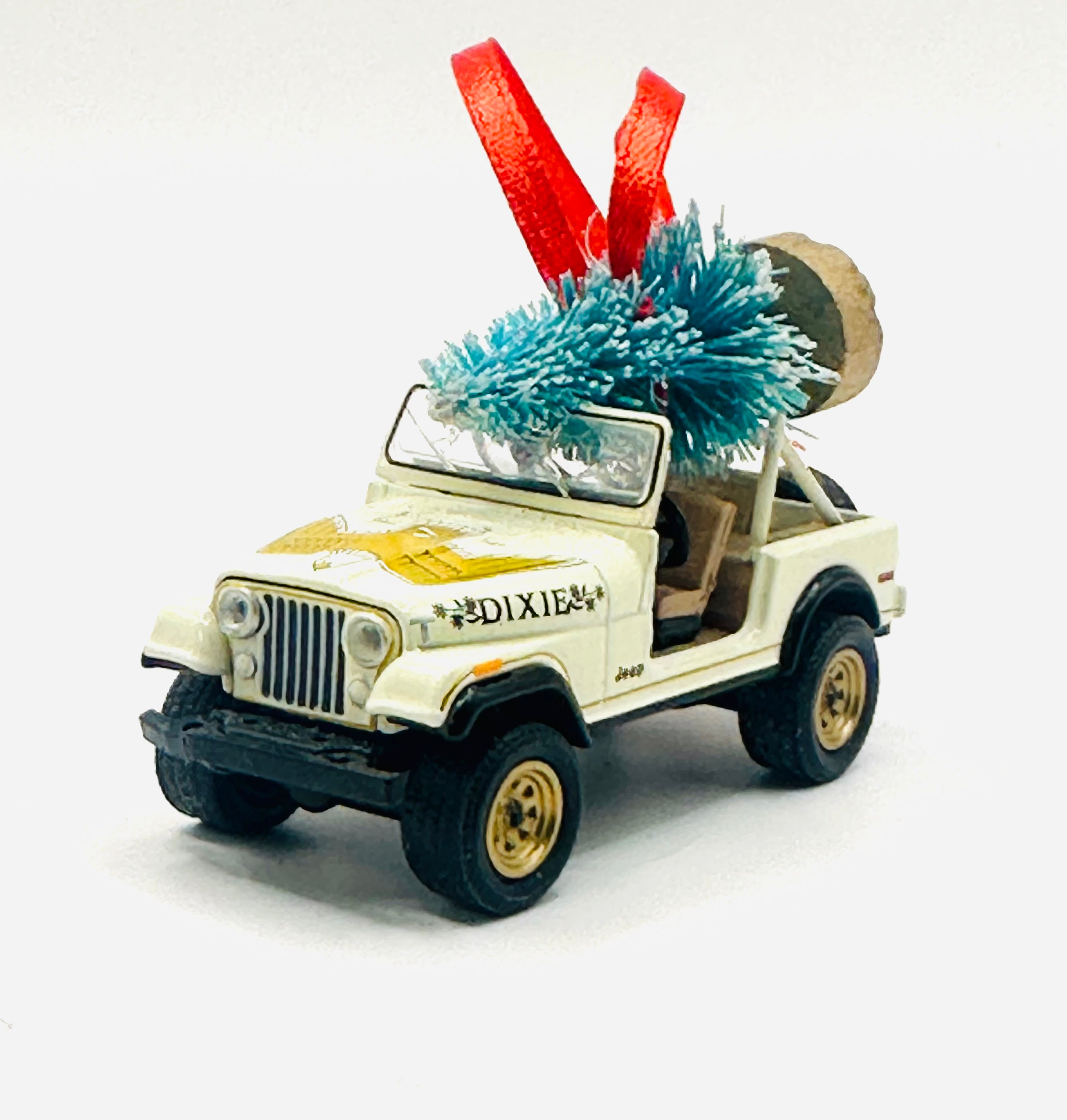 Jeep CJ7 Dixie Christmas Ornament – Offroad Collectibles
