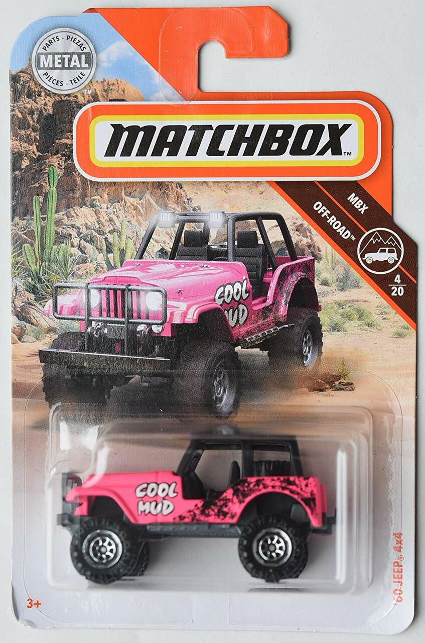JEEP Matchbox Off Road Series Pink '60 4X4 4/20 – Offroad Collectibles